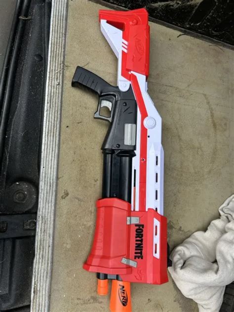 Nerf Fortnite Ts Mega Bossmerg 12 Tactical Shotgun Pump Action Gun Blaster £999 Picclick Uk