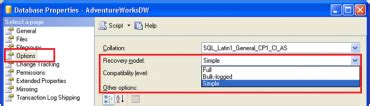 SQL Server SIMPLE Recovery Model Step By Step Tutorial With Examples SQL DBA School