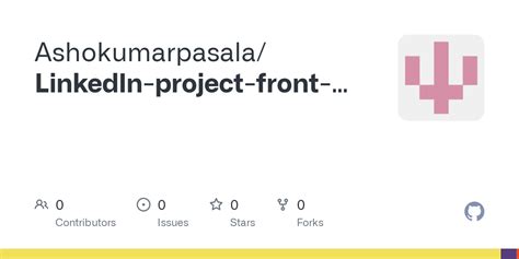 Linkedin Project Front Endsrcindexhtml At Main · Ashokumarpasalalinkedin Project Front End