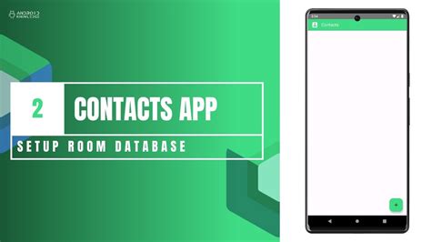 Contacts App In Jetpack Compose Using Kotlin Part 2 Room Database Android Knowledge Youtube