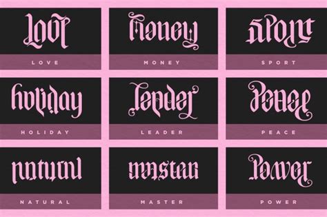 What Is An Ambigram Word Smarts