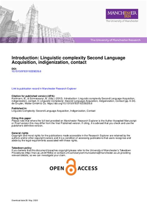 pdf introduction linguistic complexity