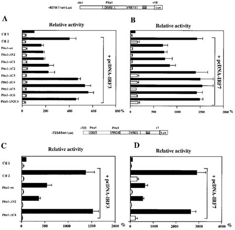 Mapping Of The Pitx1 Trans Repression Domains Involved In Repression Of Download Scientific