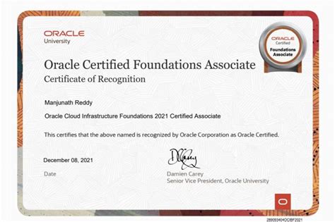 Manjunath Reddy Siragam On Linkedin Oraclecloudinfrastructure