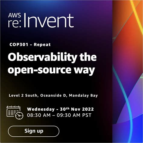 Imaya Kumar Jagannathan On Linkedin Awsreinvent Observability Opensource