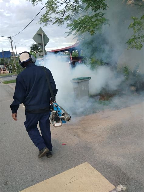 Aktiviti Semburan Kabus Fogging Majlis Daerah Jelebu