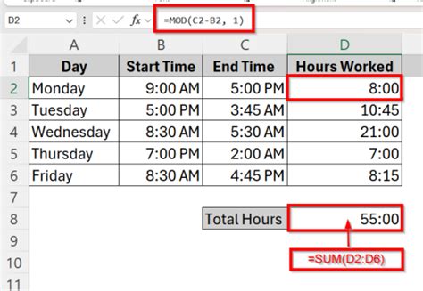 How To Calculate Total Hours In Excel 3 Suitable Ways Excel Insider