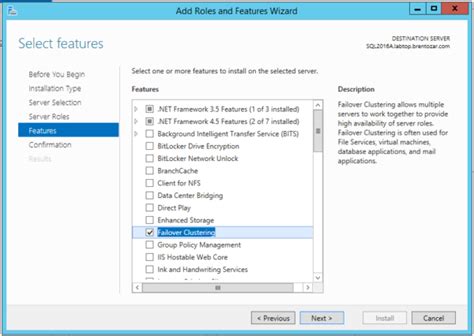 how to set up standard edition always on availability groups in sql