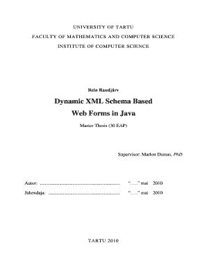 Dynamic Xml Schema Based Web Forms In Java Fill And Sign Printable Template Online