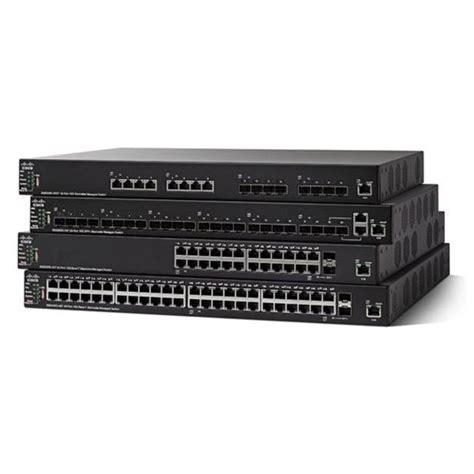 Cisco SX X Port GBase T Stackable Managed Switch Walmart Com