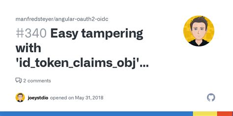 Easy Tampering With Id Token Claims Obj Json Data Issue 340