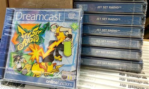 PixelHeart Sells New Copies Of Jet Set Radio Dreamcast Boxes