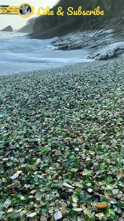 Glass Beach On Ussuri Bay Nature Turns Human Pollution Into Stunning