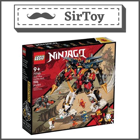 Lego 71765 Ninja Ultra Combo Mech 1104 Pieces Shopee Malaysia