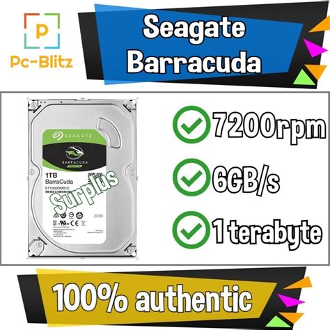 Hard Disk Drive PC CCTV Gb Tb Tb Tb Tb Desktop Seagate Barracuda USED Lazada PH