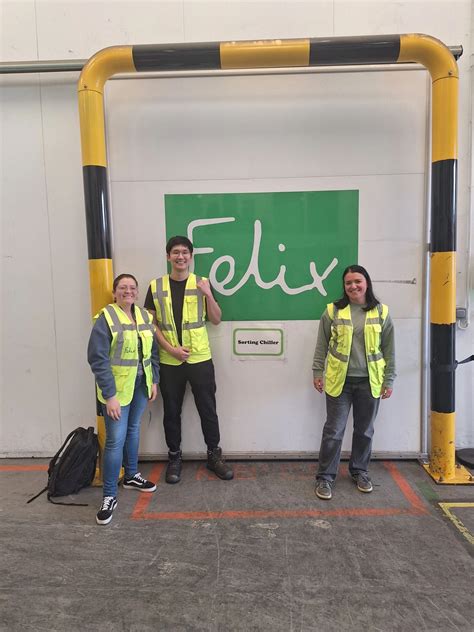 Great Experience With The Felix Project Thank You For Having Us