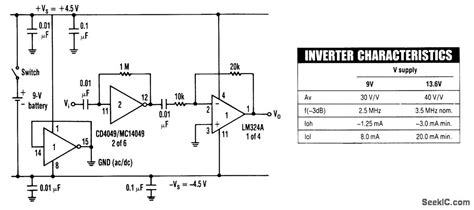 CD O AMPLIFIER Amplifier Circuit Circuit Diagram SeekIC Com