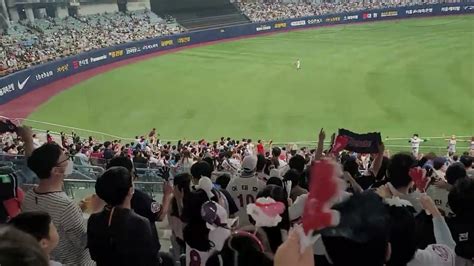 롯데자이언츠 신규 팀 응원가 영광의 순간 직관 220924 키움전 Youtube