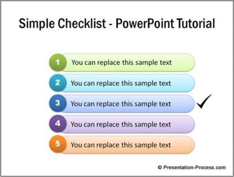 Simple Checklist Powerpoint Tutorial