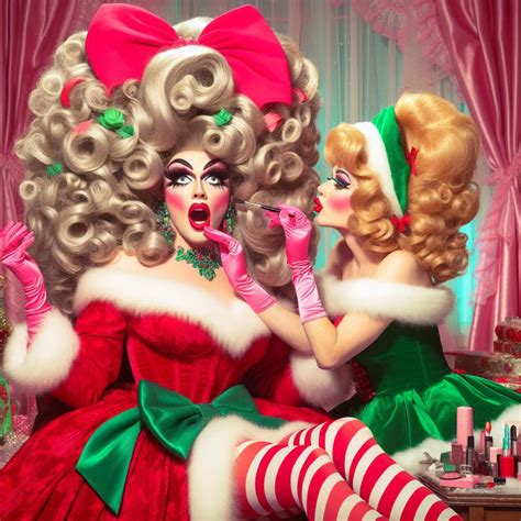 Christmas Sissy And The Salon Elf 4 By The Frilly Salon On Deviantart