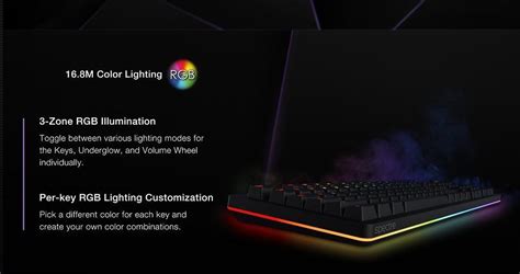 TECWARE SPECTRE PRO RGB BACKLIT MECHANICAL KEYBOARD Computers Tech Parts Accessories