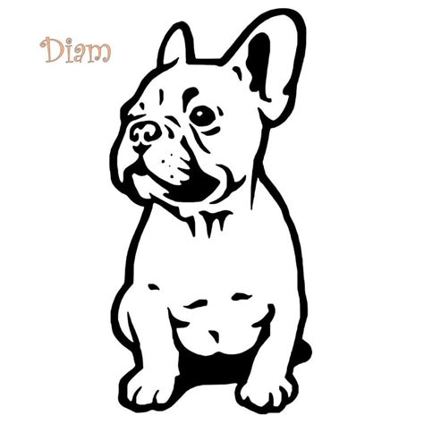 Раскраски Французский Бульдог 69 фото
