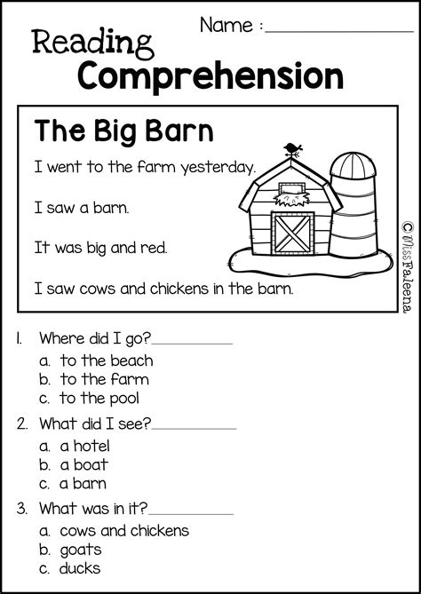 1st Grade Science Worksheets — Db
