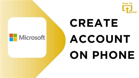 How To Create Microsoft Account In Mobile Phone How To Create Microsoft Account From Mobile
