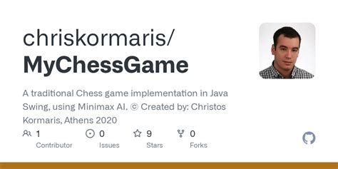 GitHub Chriskormaris MyChessGame A Traditional Chess Game