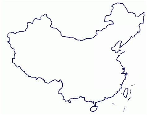 China Map Drawing At Getdrawings Free Download