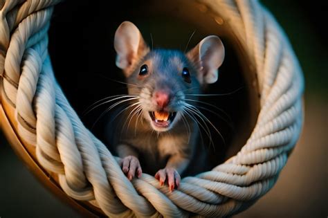 Premium Photo A Rat In A Barrel With Its Mouth Open Premium Photo A Rat In A Barrel With Its Mouth Open