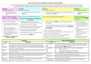 Aqa English Language Paper 2 Revision Mat Teaching Resources