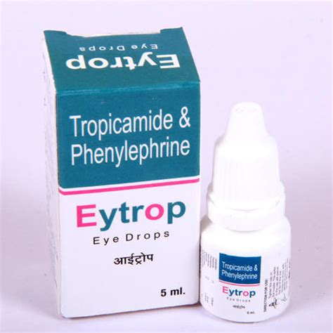 Tropicamide Eye Drops 5 Ml Liquid Suitable For All Ages Iso Gmp