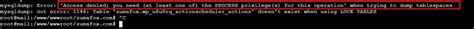 All Mysql Showing Error AaPanel Free Hosting Control Panel One