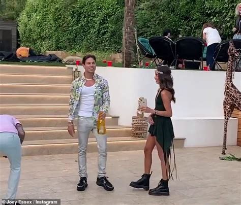 Inside Joey Essexs 30th Birthday With New Girlfriend Brenda Santos