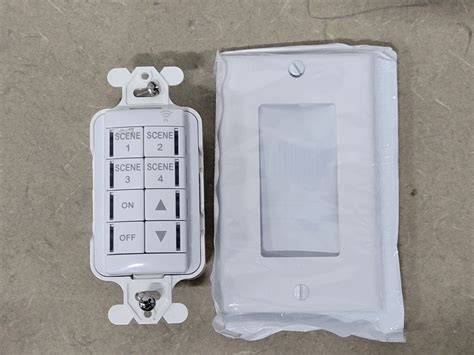 Acuity Controls Network Wireless Battery Power Wall Switch Rpodb 4s Dx Wh G2