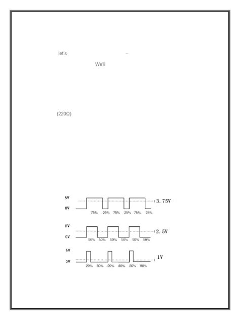 Lab1 Pdf Arduino Electrical Engineering