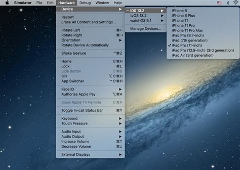 How Do I Run An Ipad Simulator In Xcode Stack Overflow