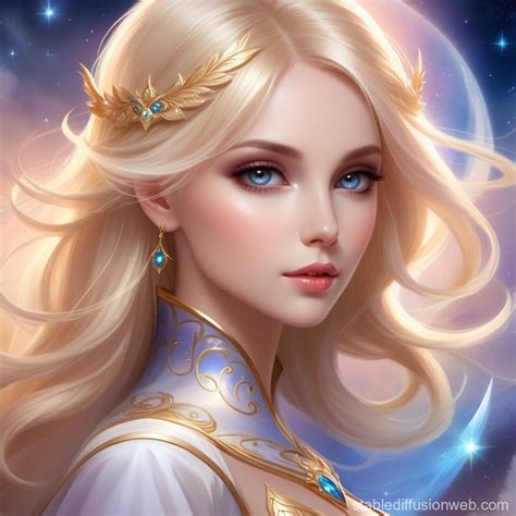 Description Of A Petite Blonde Woman Stable Diffusion Online