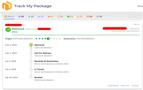 Dtdc Tracking Track Your Shipments