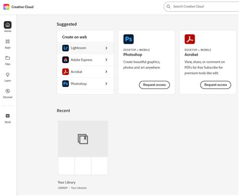 Adobe Creative Cloud Access