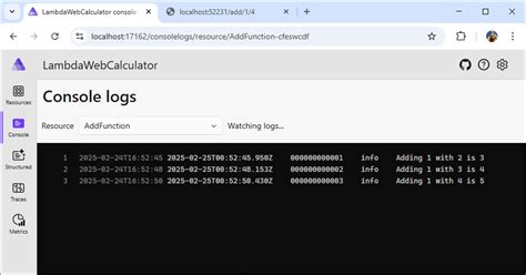 building and debugging lambda applications with aspire part