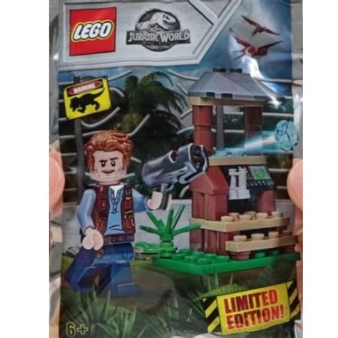 Lego Jurassic World Owen Minifigure Limited Edition Toys And Games