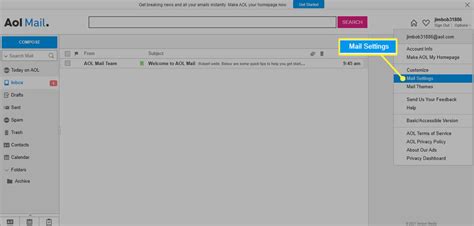 Setting Up An Email Signature In Aol