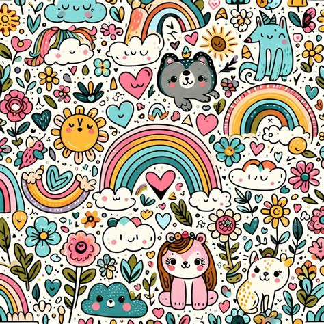 Premium Vector Cute Texture Vector Design