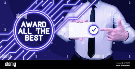 Handwriting Text Award All The Best Word For Prize And Other Mark Of Recognition Given In Honor