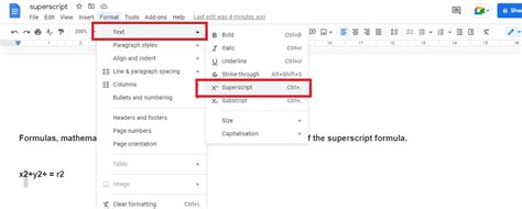 How To Make Superscript In Google Docs Vegadocs