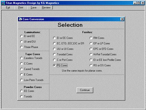 Core Conversion Ferries 1