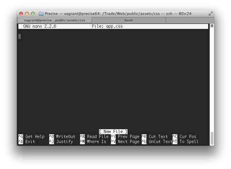 Css Red Filename In Ubuntu Cli Vagrant Stack Overflow