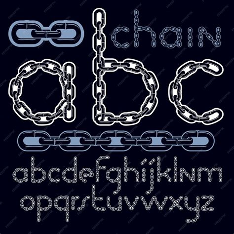 Premium Vector Vector Type Font Script From A To Z Lower Case Creative Letters Abc Made